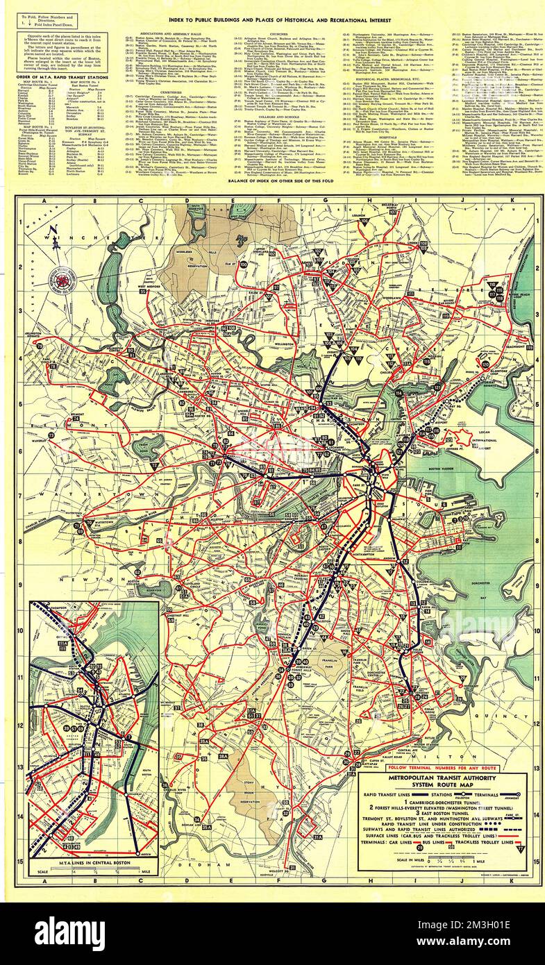 Metropolitan Transit Authority system route map , Local transit ...
