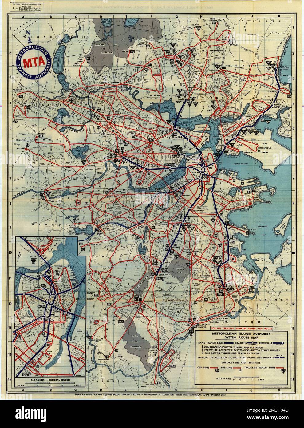 Metropolitan Transit Authority system route map , Local transit ...