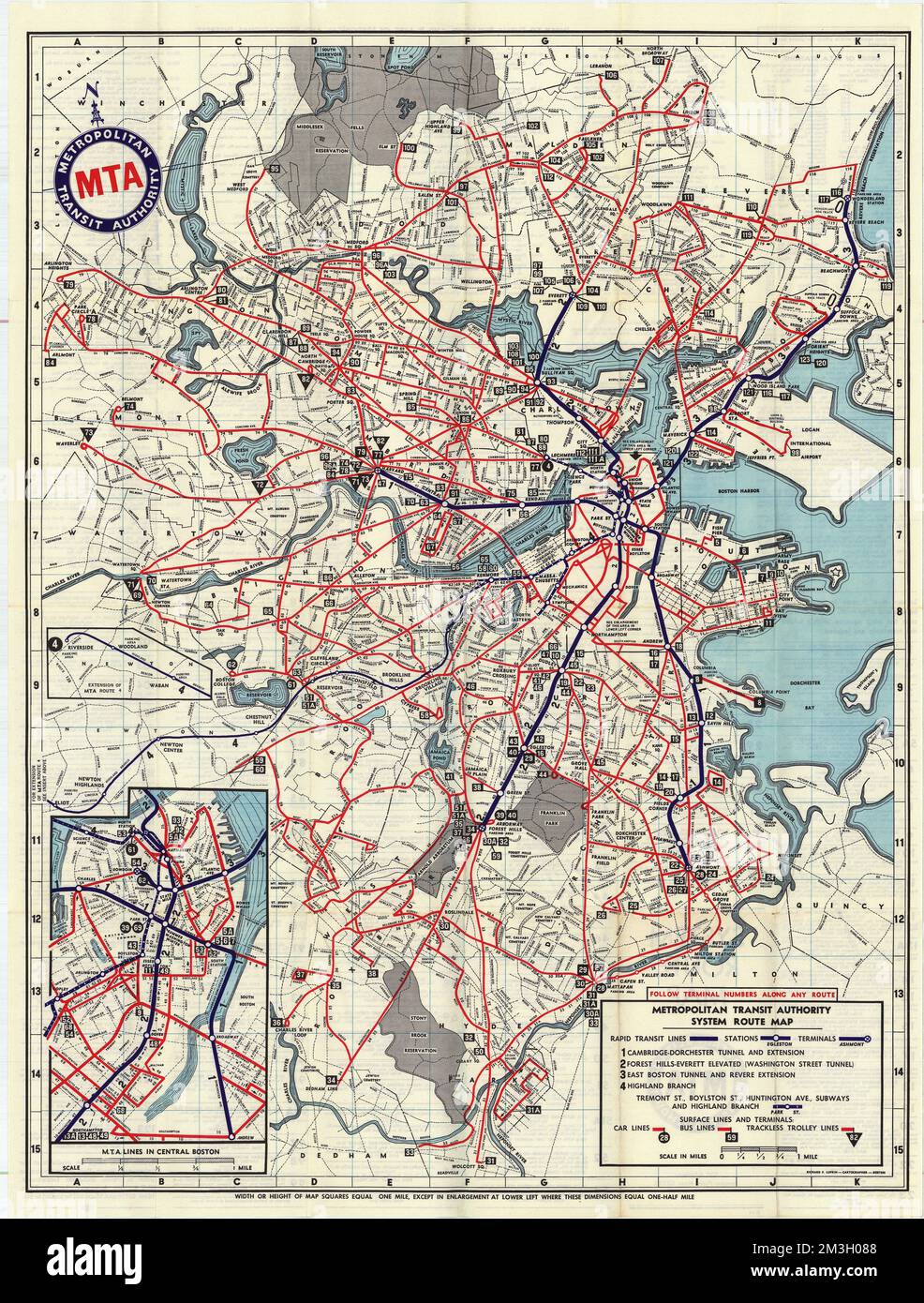 Metropolitan Transit Authority system route map , Local transit ...