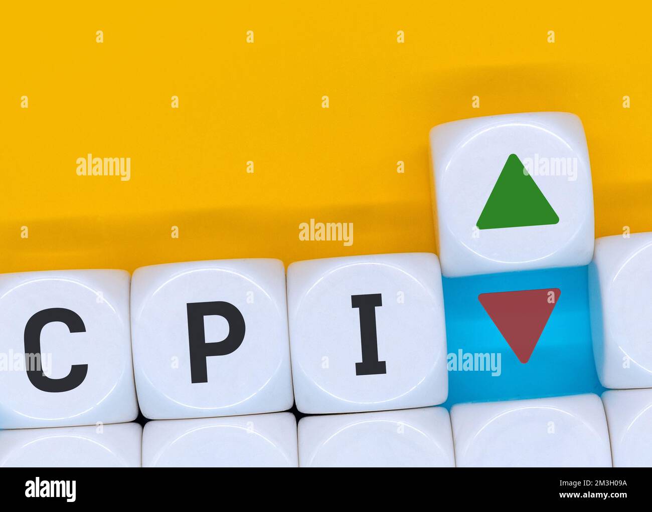 CPI, consumer price index symbol. Wooden blocks with words 'CPI' Stock Photo - Alamy