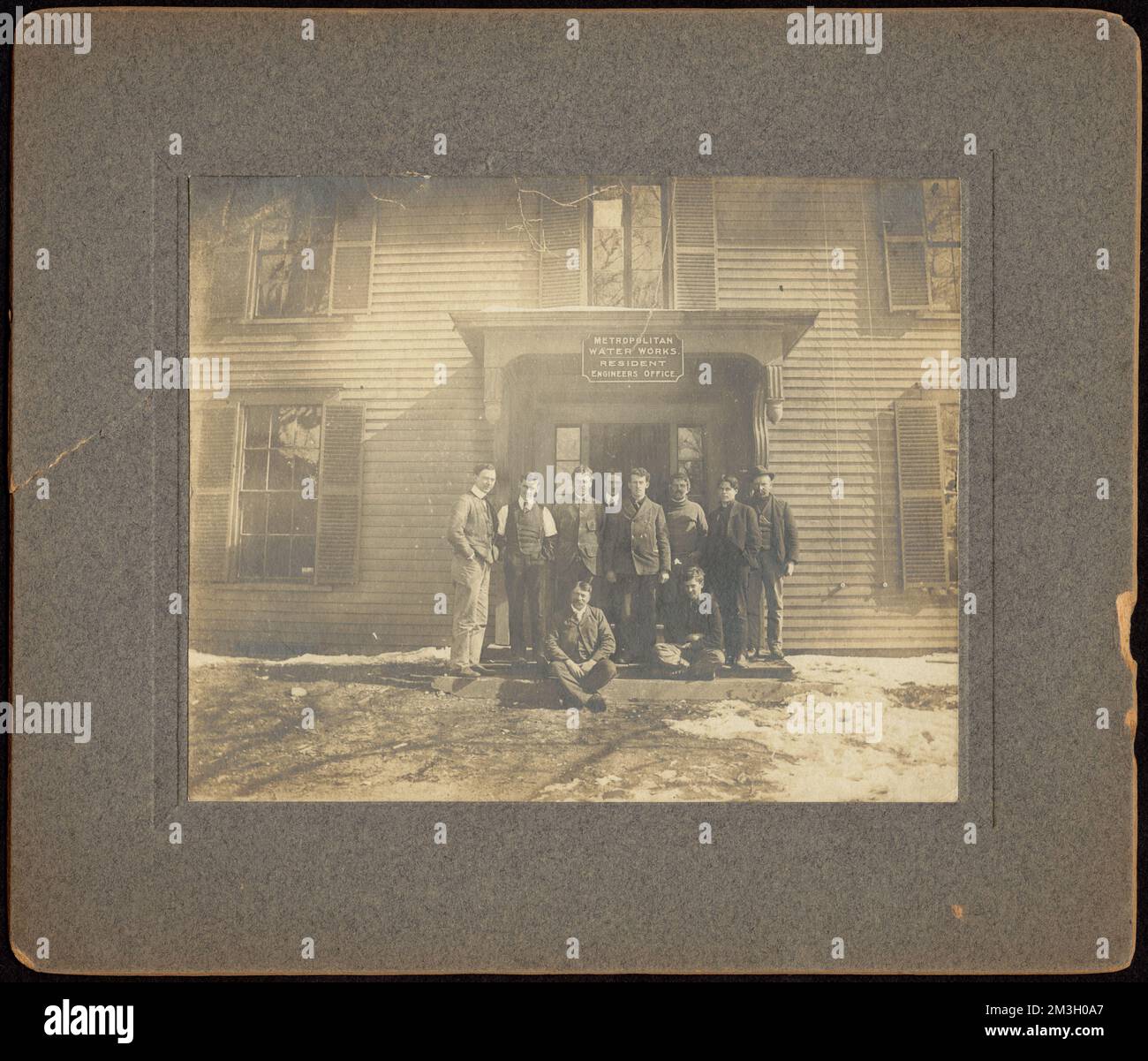 Metropolitan Water Works Miscellaneous, Weston Reservoir, Metropolitan ...