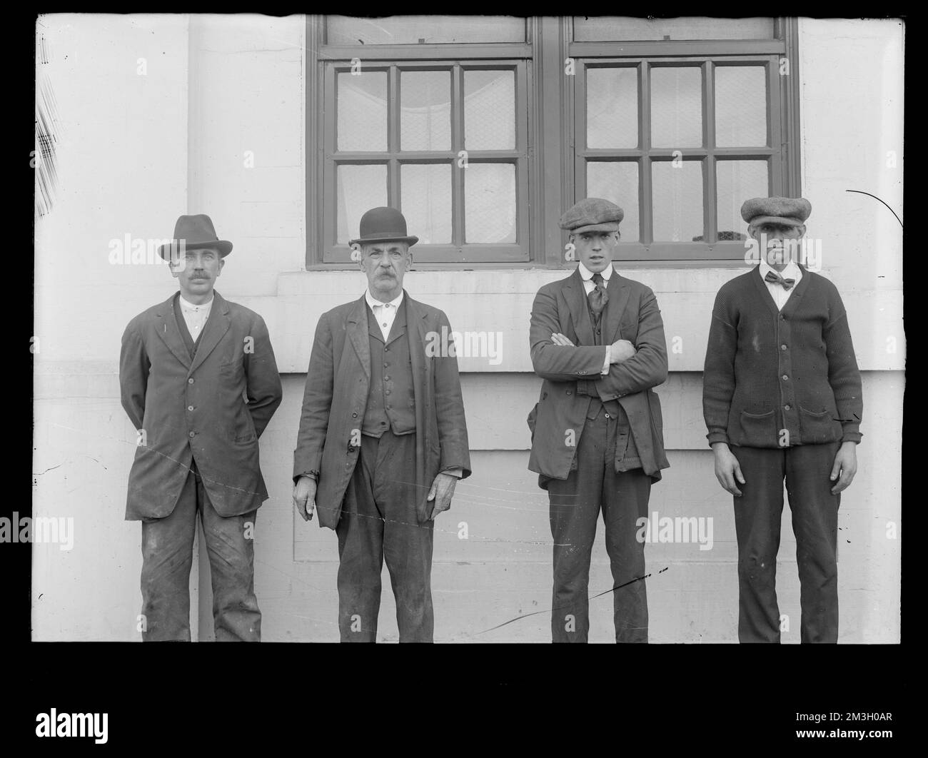 Metropolitan Water Works Miscellaneous, portrait, of 4 men, Mass., ca ...
