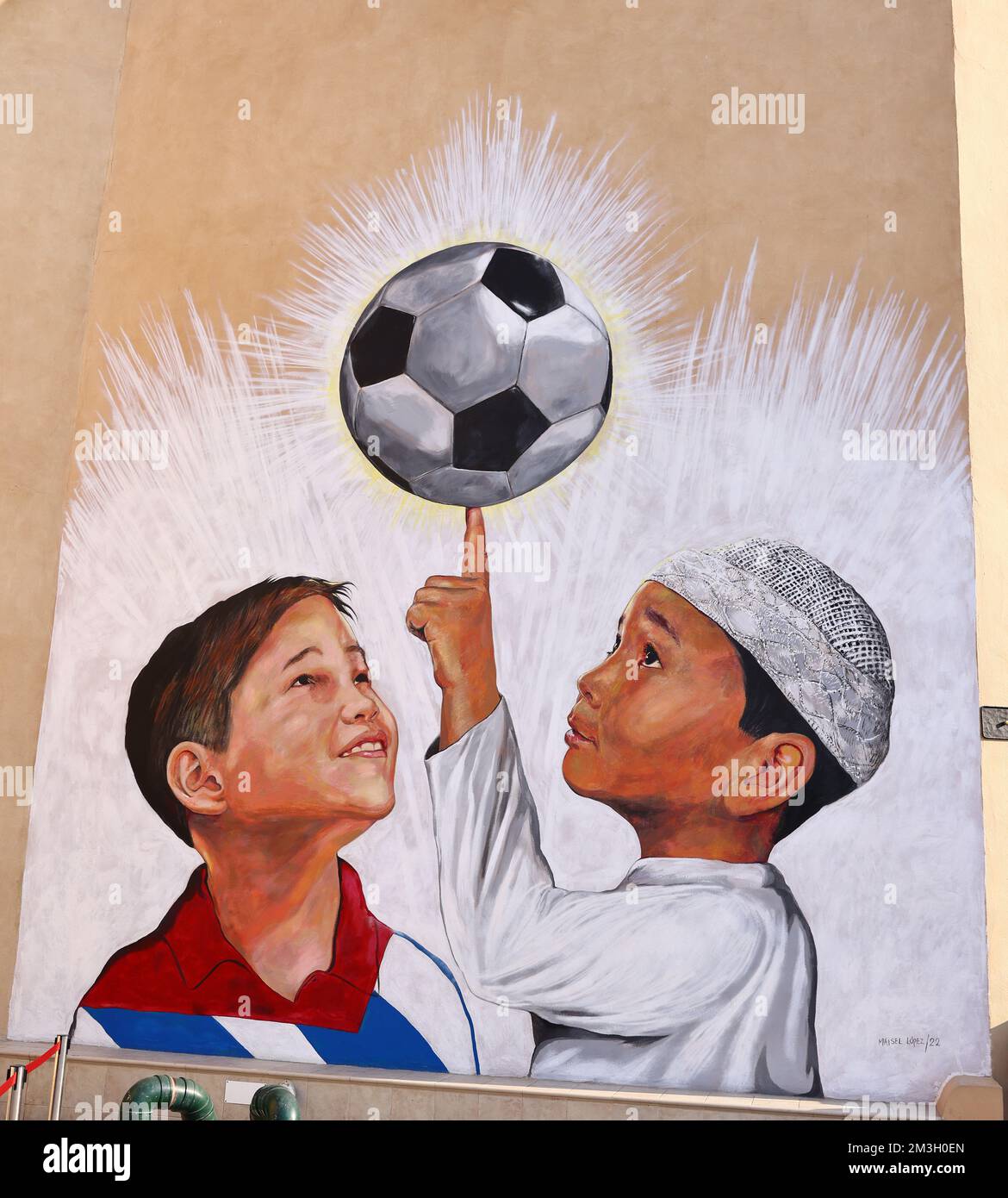 Katara cultural village in doha hi-res stock photography and images - Alamy