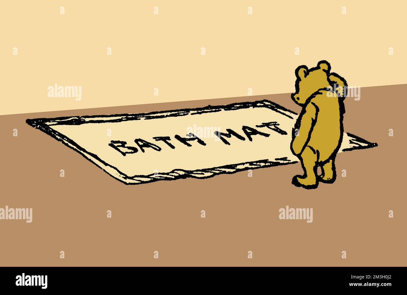 Here is Edward Bear Stock Photo - Alamy