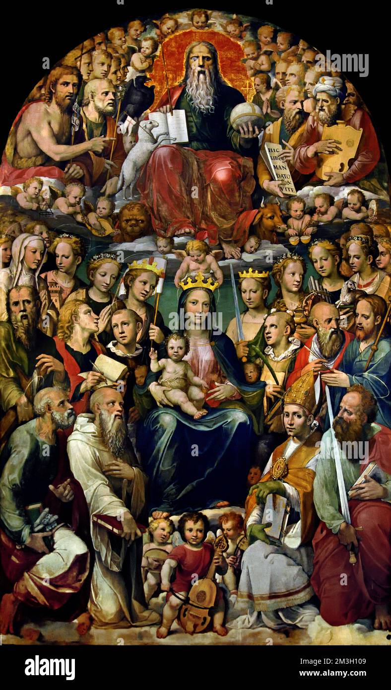 Paradiso - Paradise Bartolomeo Neroni ( Il Riccio) 1532-1571 Christian ...