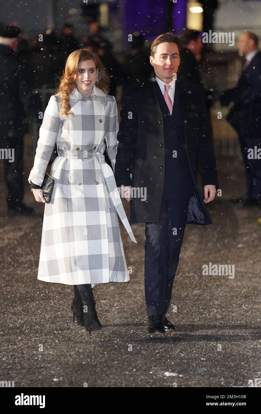 Princess Beatrice and Edoardo Mapelli Mozzi arriving for the 'Together ...