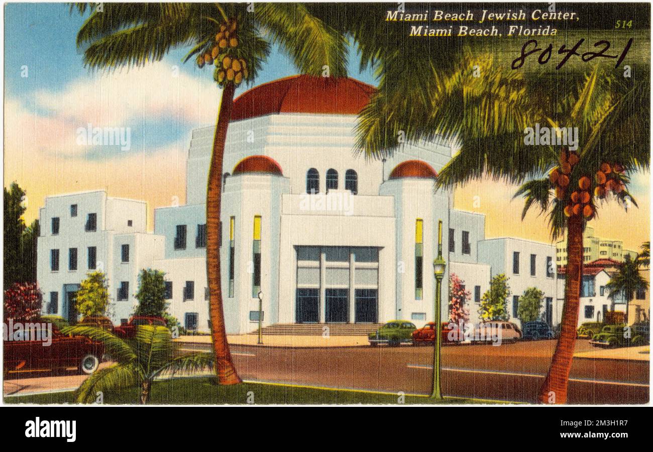 Miami Beach Jewish center, Miami Beach, Florida , Religious facilities ...