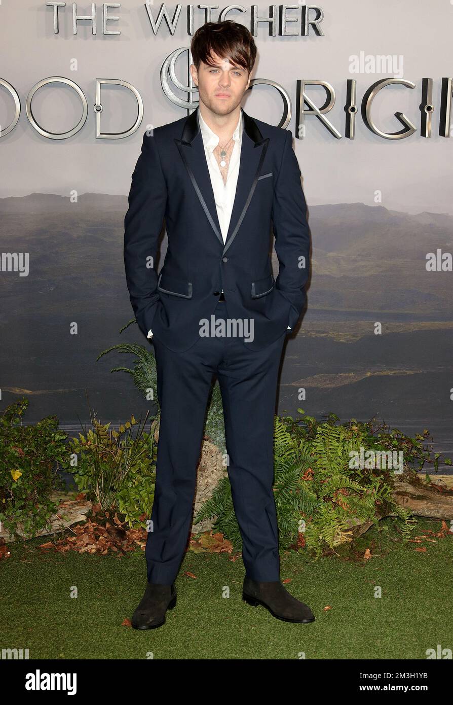 Dec 12, 2022 - London, England, UK - Joey Batey attending The Witcher ...
