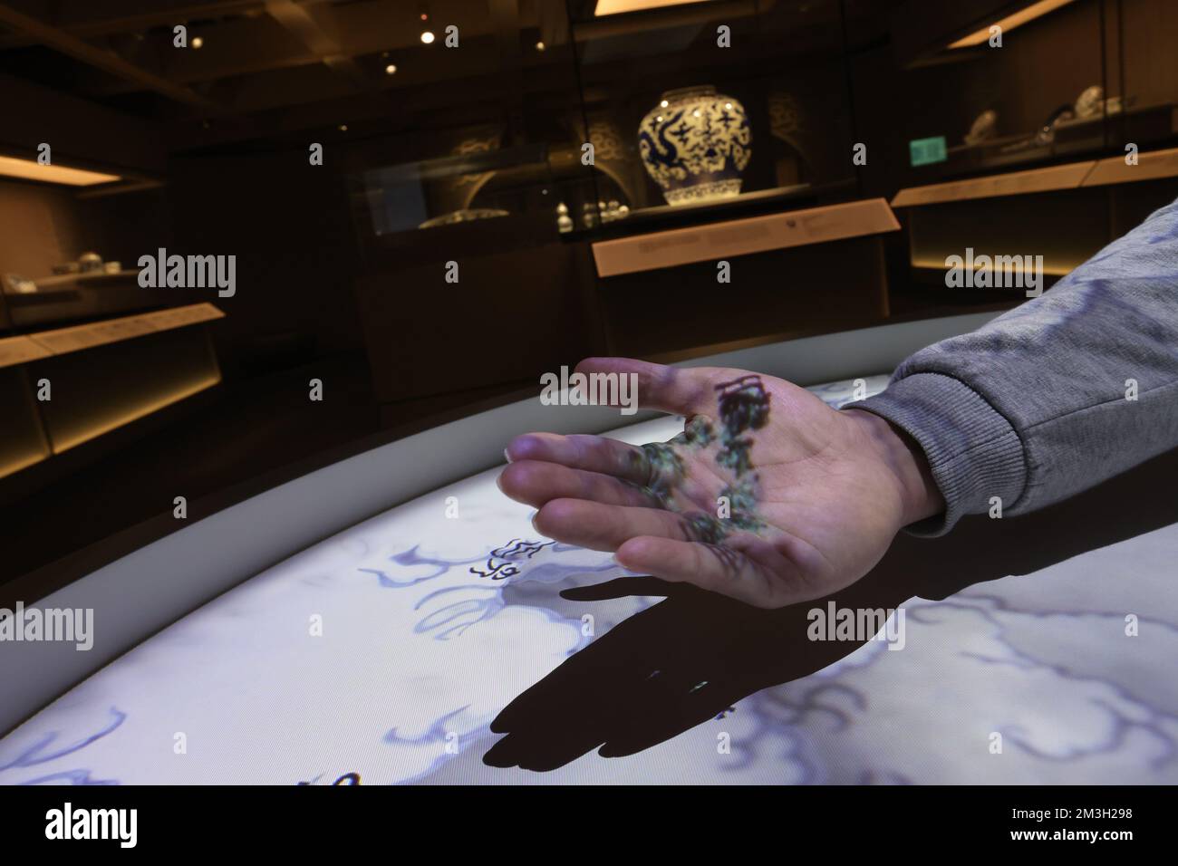 Interactive blessings display at the External Enlightenment: the ...