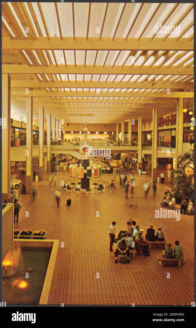 Midtown shopping mall (interior) , Commercial facilities, Tichnor ...