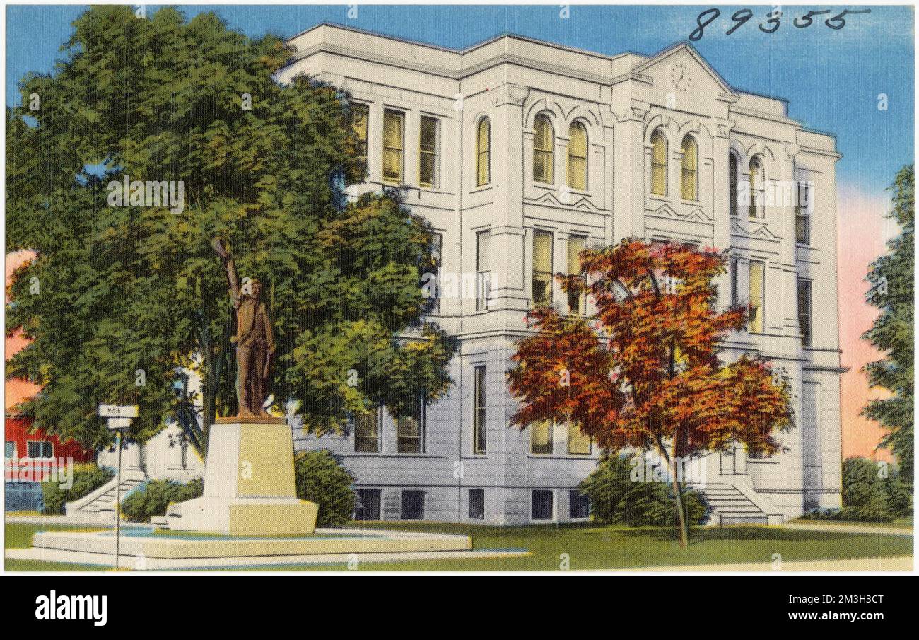 Milam County Courthouse in Cameron, Texas. County seat of matchless ...