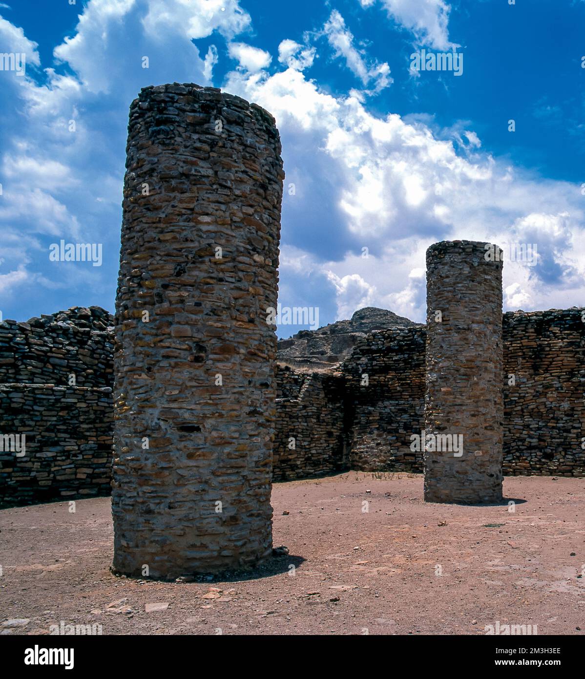 archaeological site of La Quemada Stock Photo - Alamy