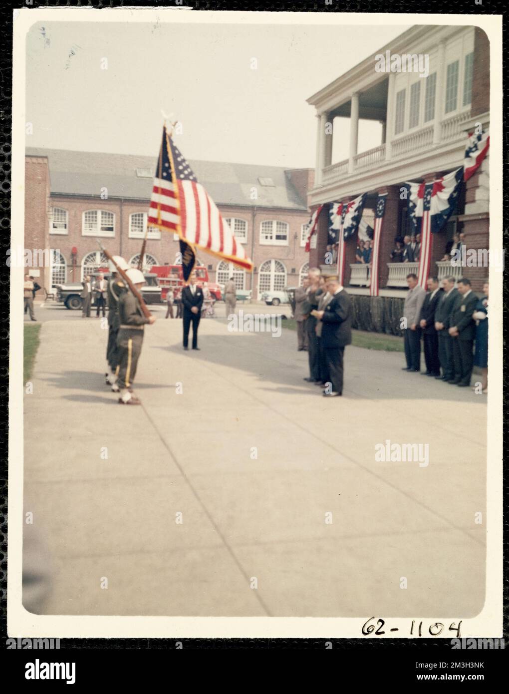 Military men holding flag , Armories, Military parades & ceremonies ...
