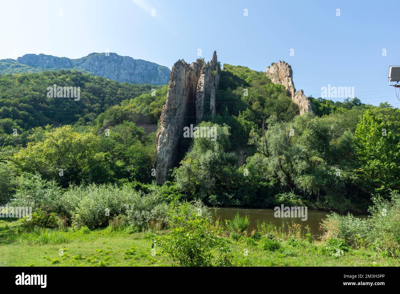 Amazing view of Iskar River Gorge at Stara Planina Mountain, Bulgaria ...