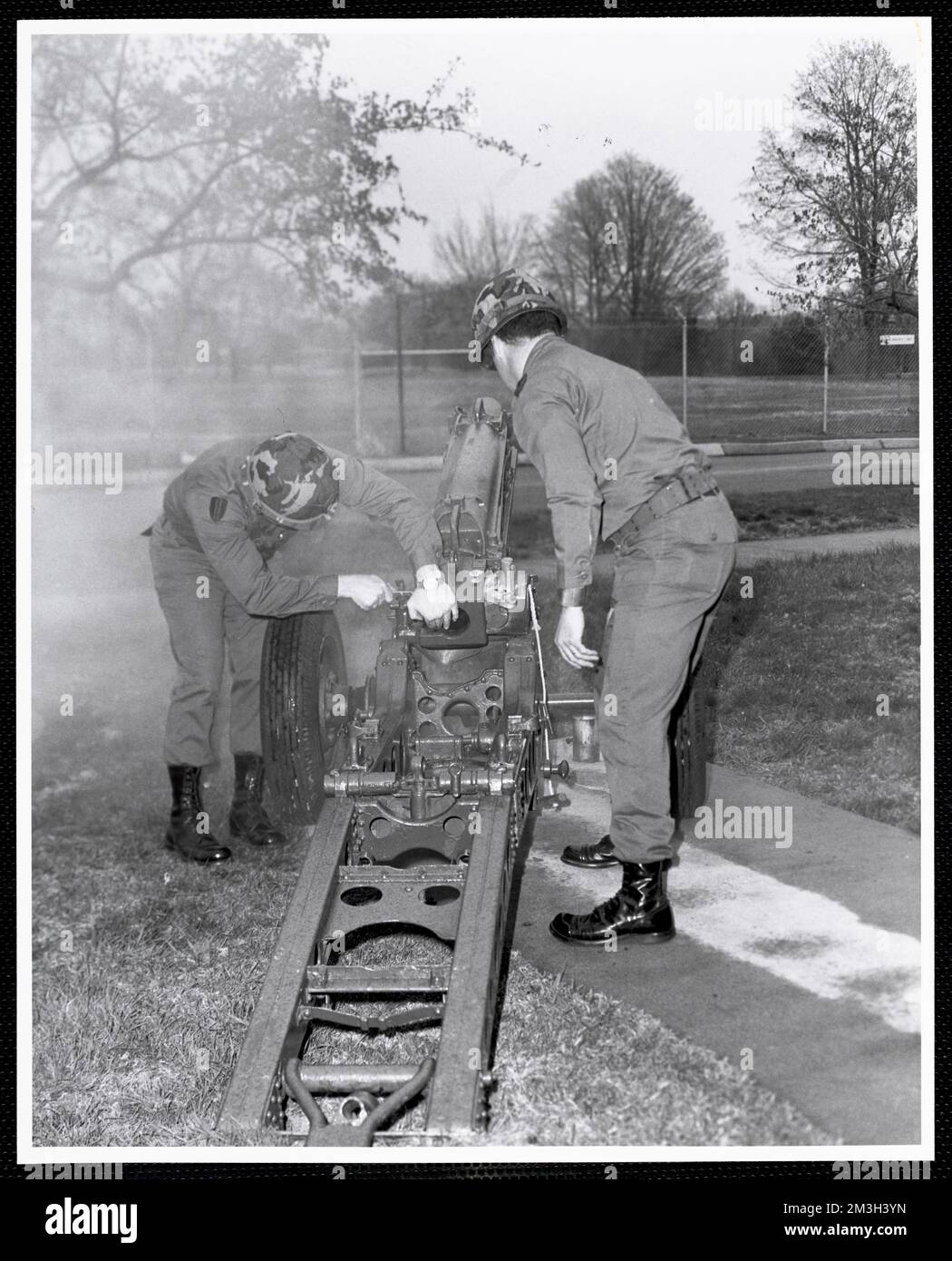 Military officers firing cannon , Military officers, Cannons, Watertown ...