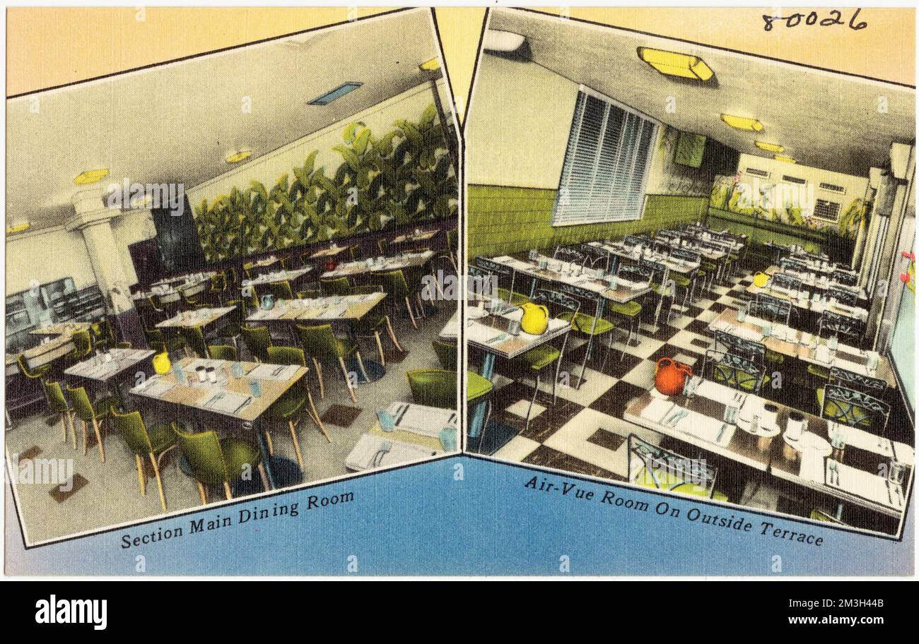 Milleman-Gilbert, food -- Famous Airport restaurant, Kansas City, Mo ...