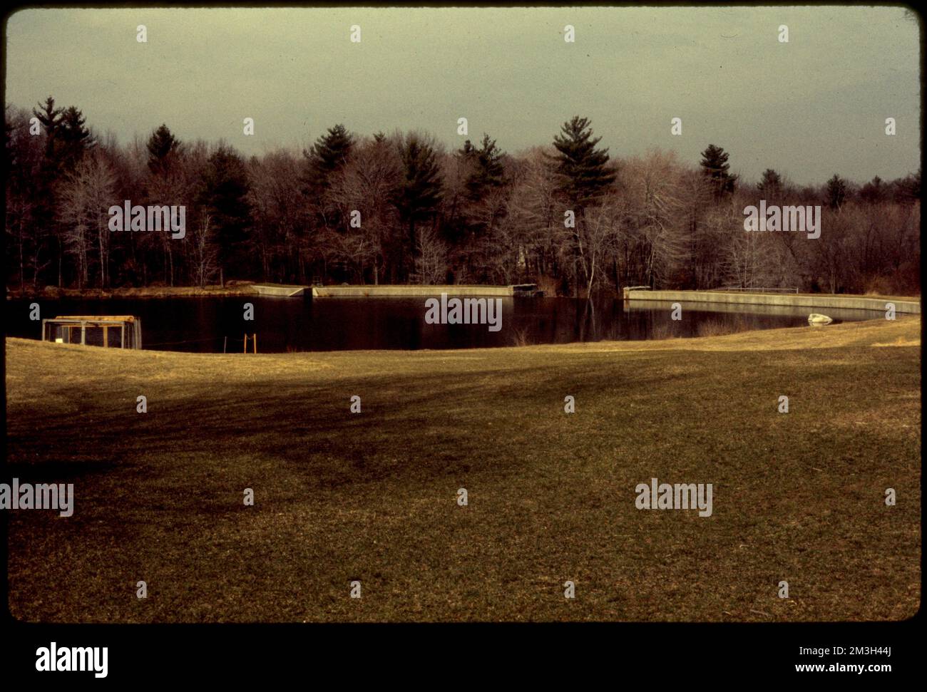 Mill pond, formerly industrial site - 1800's , State parks & reserves ...