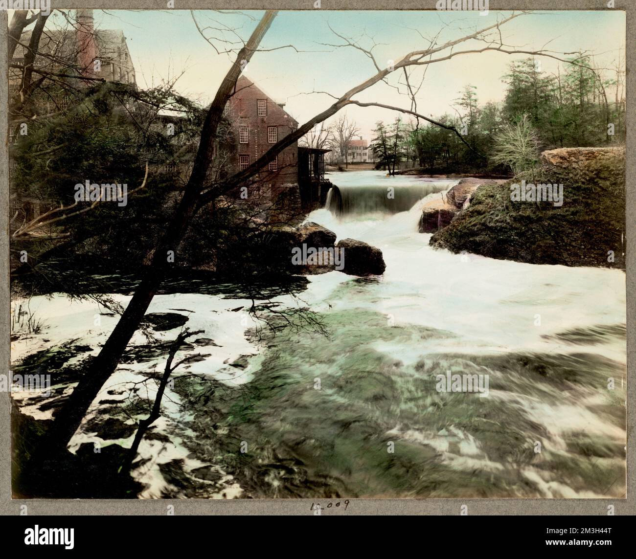 Mill, Newton Upper Falls , Waterfalls, Mills. Leon Abdalian Collection ...