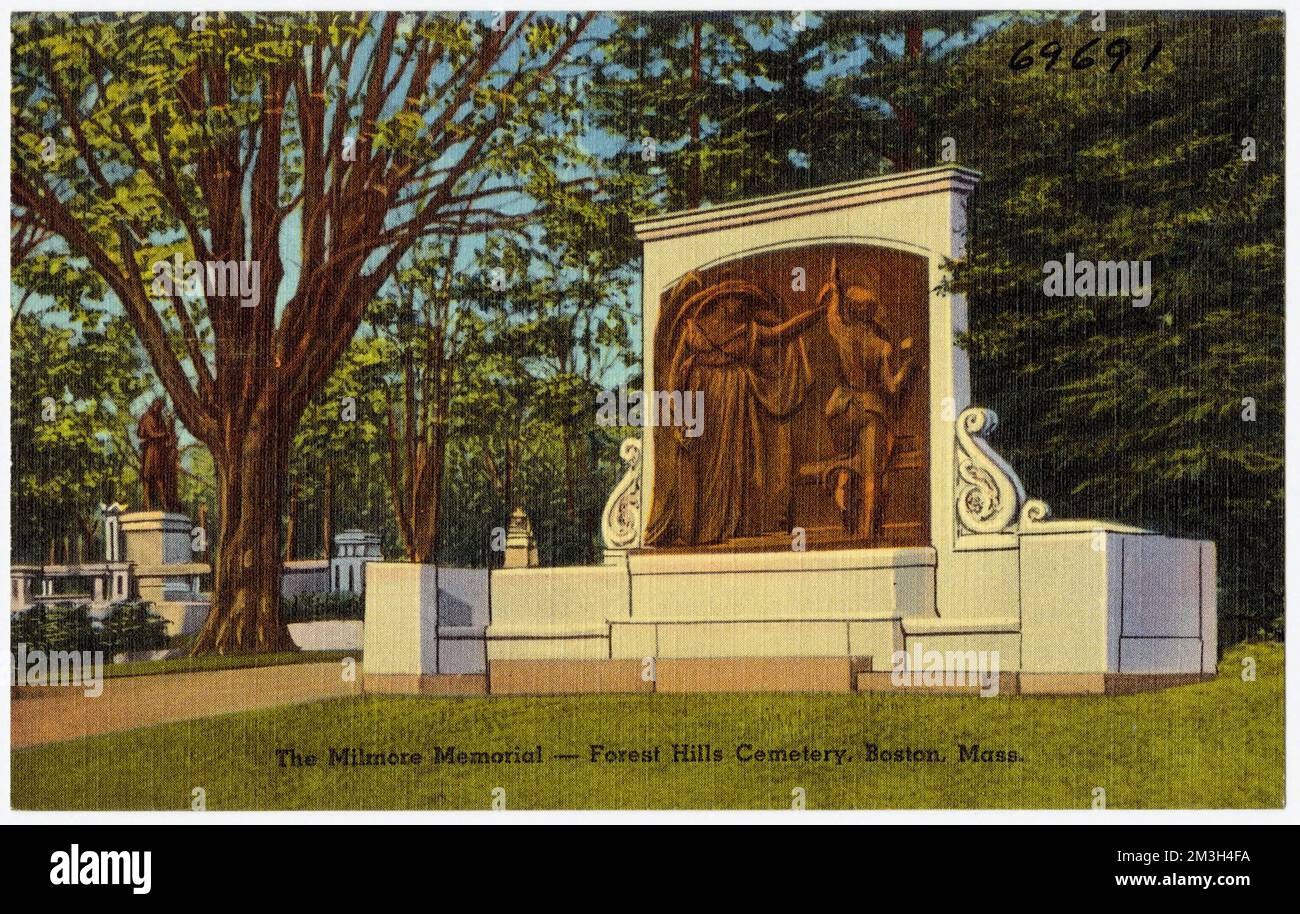 The Milmore Memorial -- Forest Hills Cemetery, Boston, Mass ...