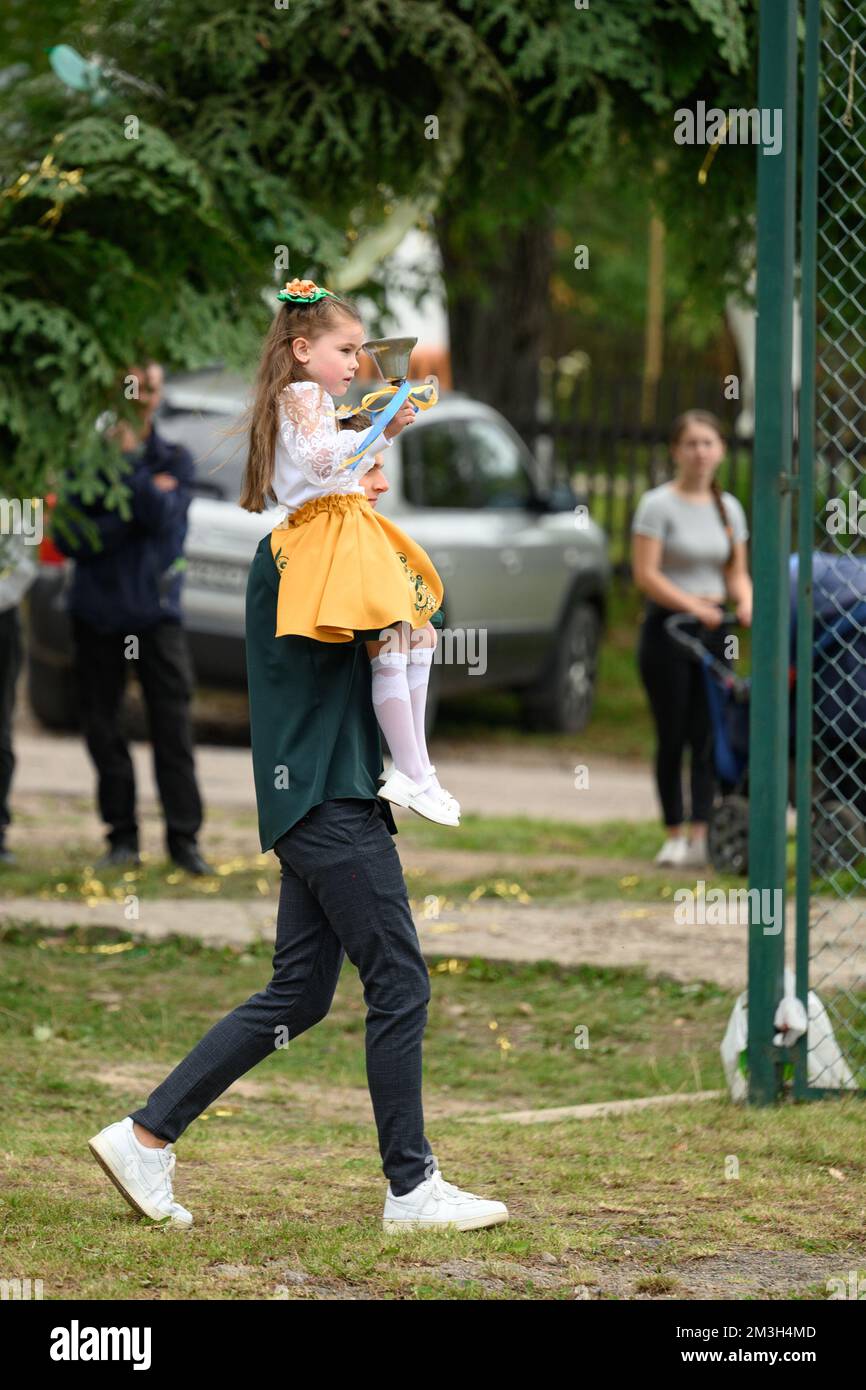 Ivano Frankivsk Ukraine September 1 2022 The Holiday Of The First
