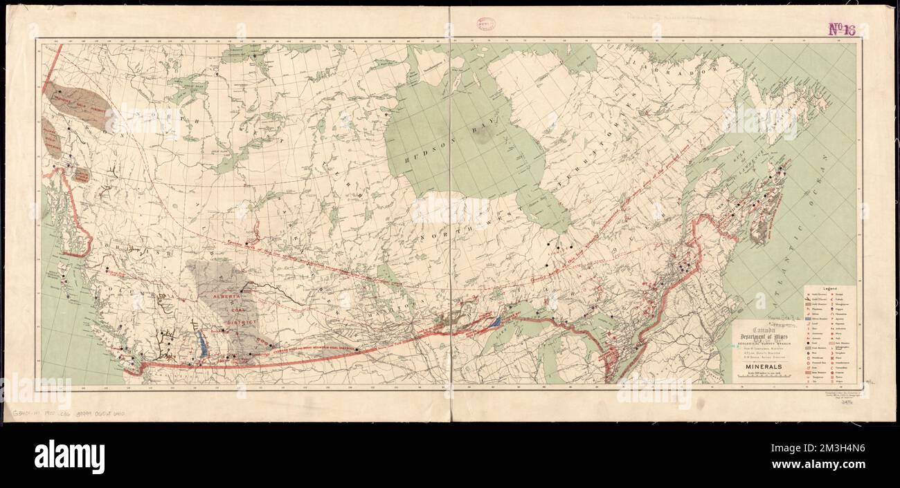 Minerals , Mines and mineral resources, Canada, Maps, Canada, Maps ...