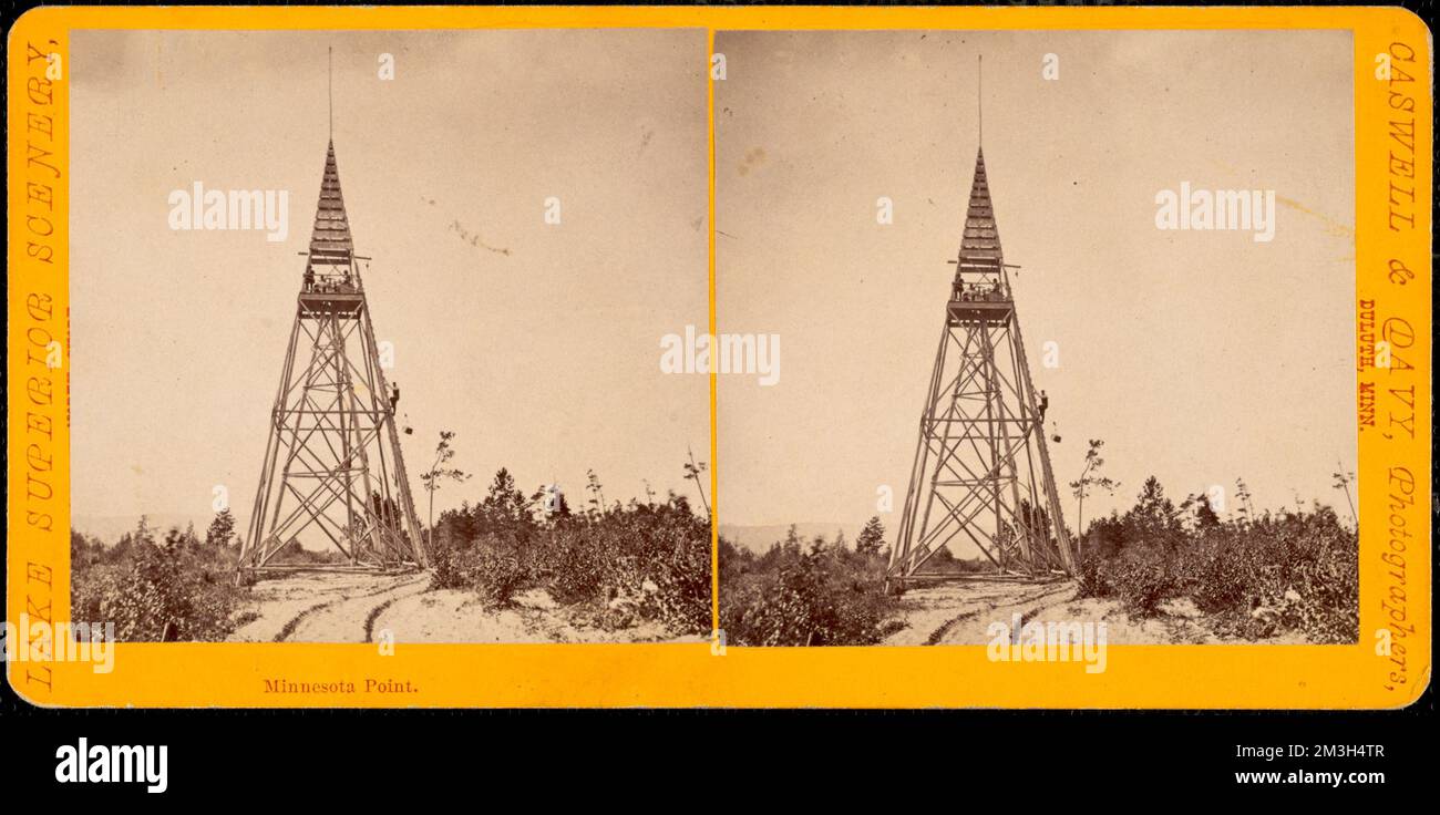 Minnesota Point , Facilities Stock Photo - Alamy