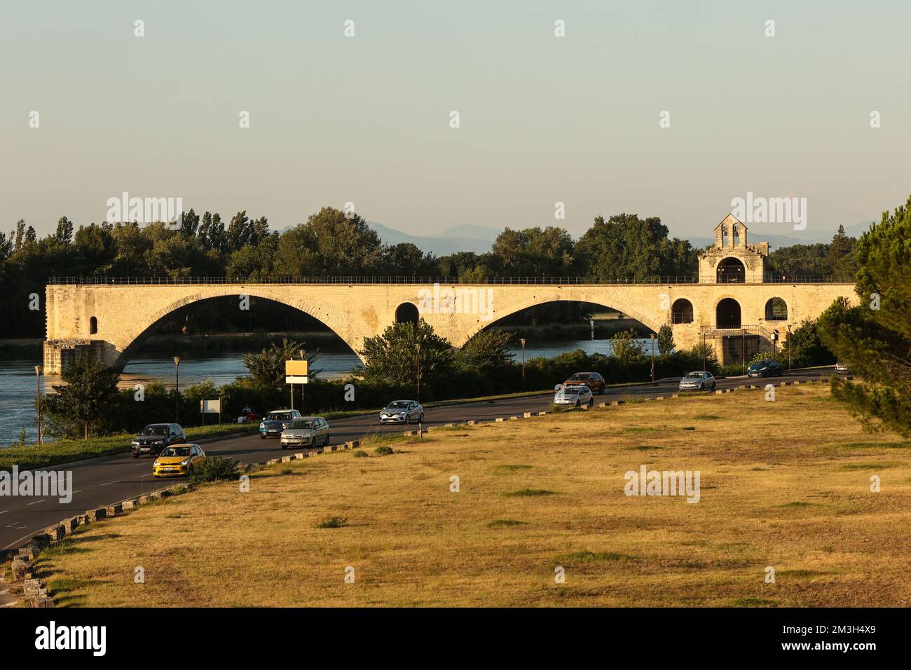 Sunset,sundown,Avignon,France,French,South of France,Southern France,French,Summer,August ...
