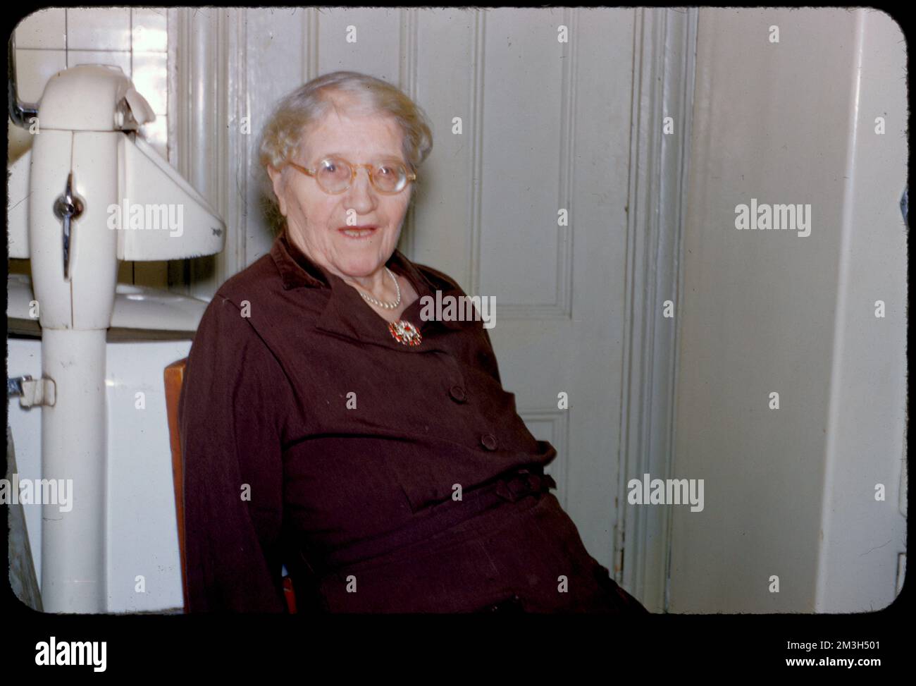 Minnie Mitchell , Older people. Edmund L. Mitchell Collection Stock ...