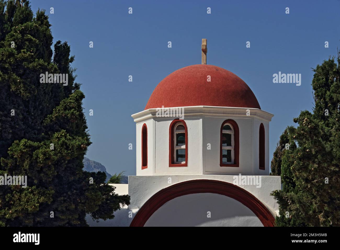 Karpathos, orthodox church Stock Photo - Alamy