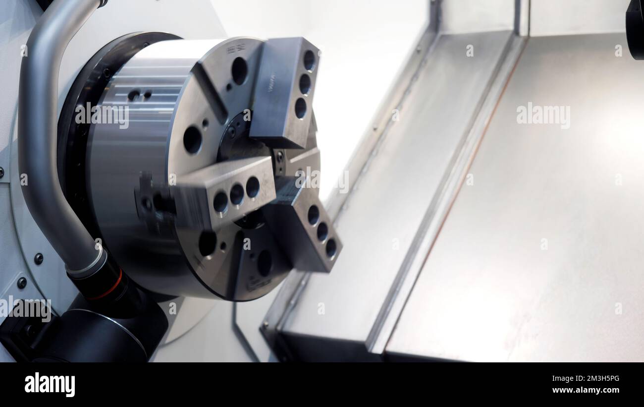 Metal cutting. Media.A huge iron machine with sharp discs for cutting ...