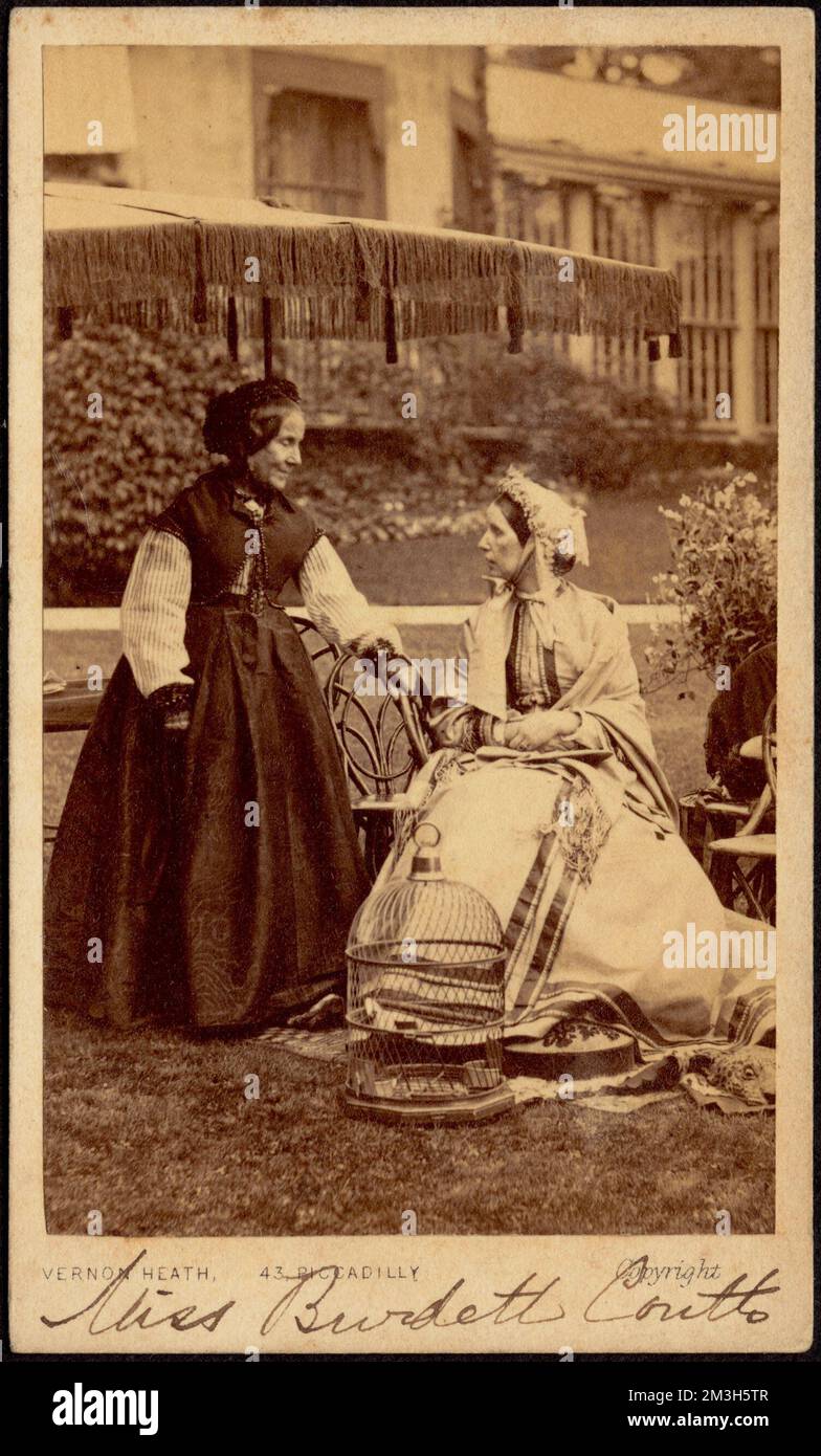 Miss Burdett Coutts , Nobility, Philanthropists, Burdett-Coutts, Angela ...