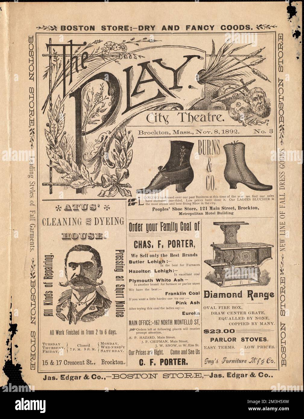 Miss Blythe of Duluth , Entertainment, Brockton Public Library Archival ...