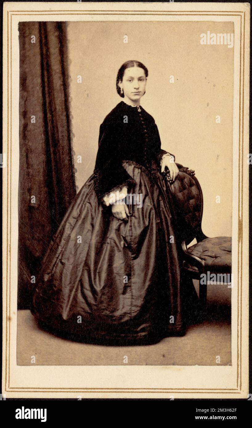Miss Emma Chessman - Mrs. Daniels , Carte de Visite Collection Stock ... Miss Emma Chessman - Mrs. Daniels , Carte de Visite Collection Stock ...