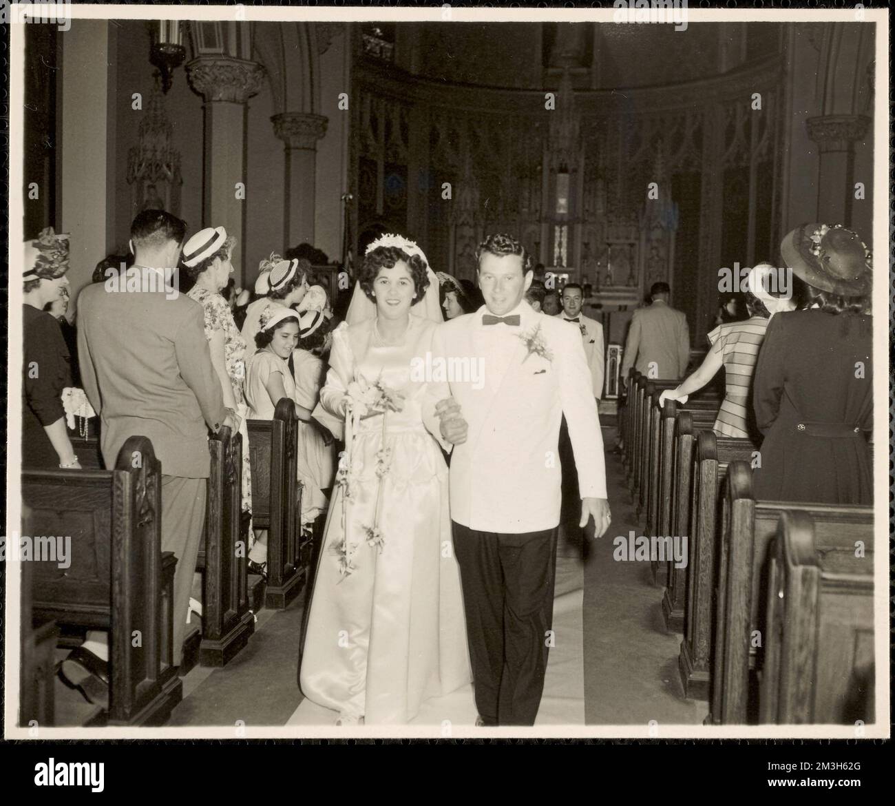 Wedding Church Bride And Groom
