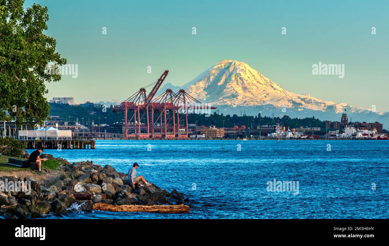 Christmas in seattle hi-res stock photography and images - Alamy