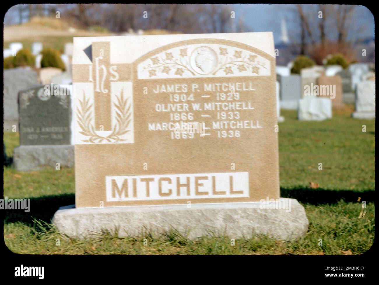 Mitchell's headstone , Tombs & sepulchral monuments. Edmund L. Mitchell ...