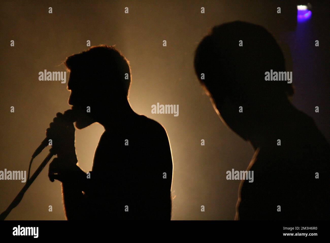 SXSW - Bear Mountain in concert Stock Photo - Alamy