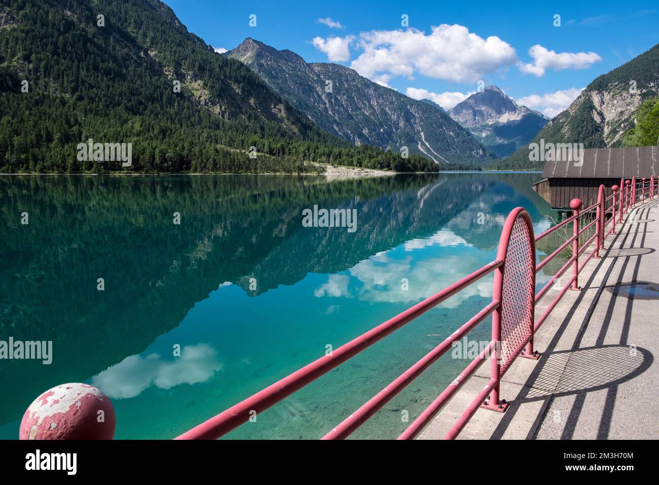 Idylle am Plansee Stock Photo - Alamy