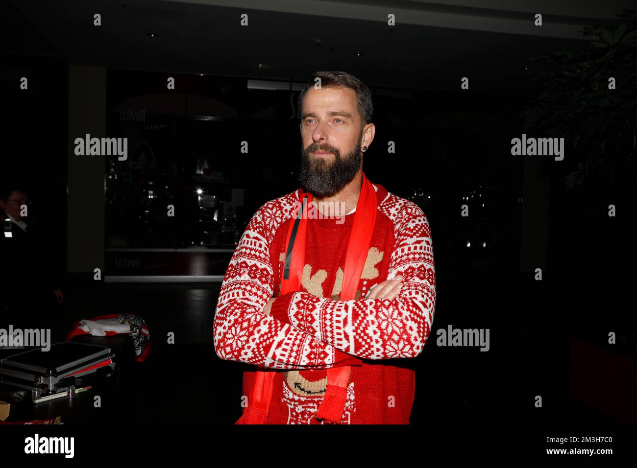 Mark Ed bei der Liveshow Music-Match im MytVplus Studio im Elbepark ...