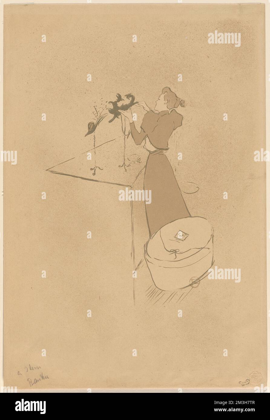 La modiste, Renée Vert , Fashion designers, Hat industry. Henri de ...