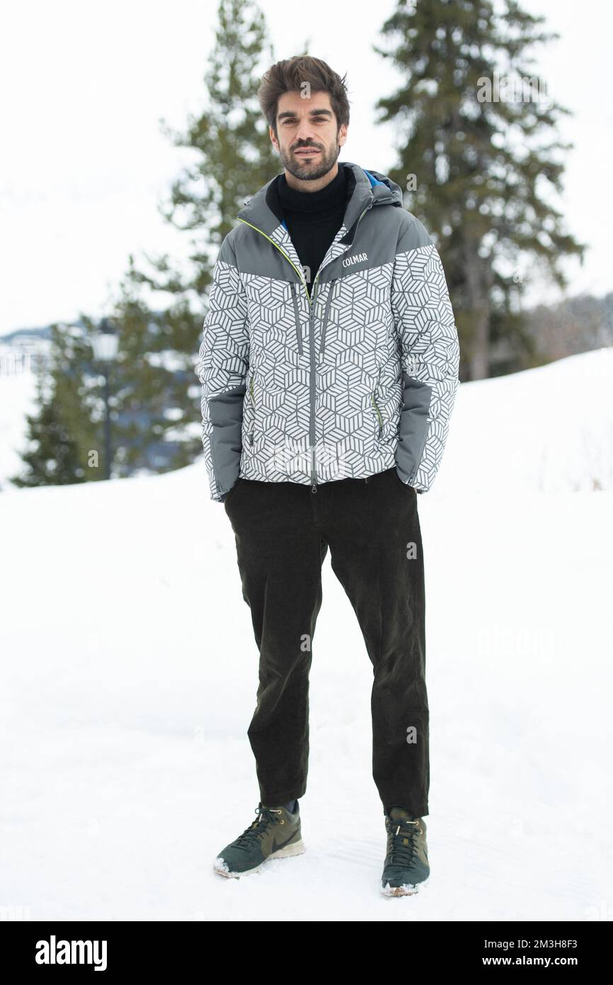 Quentin Reynaud attending a portrait session during the 14th Les Arcs ...