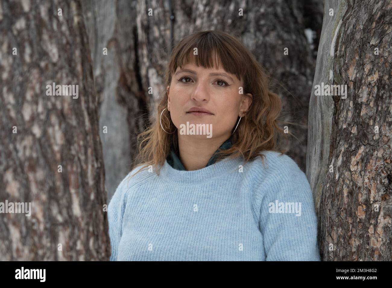 Lea Mysius attending a portrait session during the 14th Les Arcs Film ...