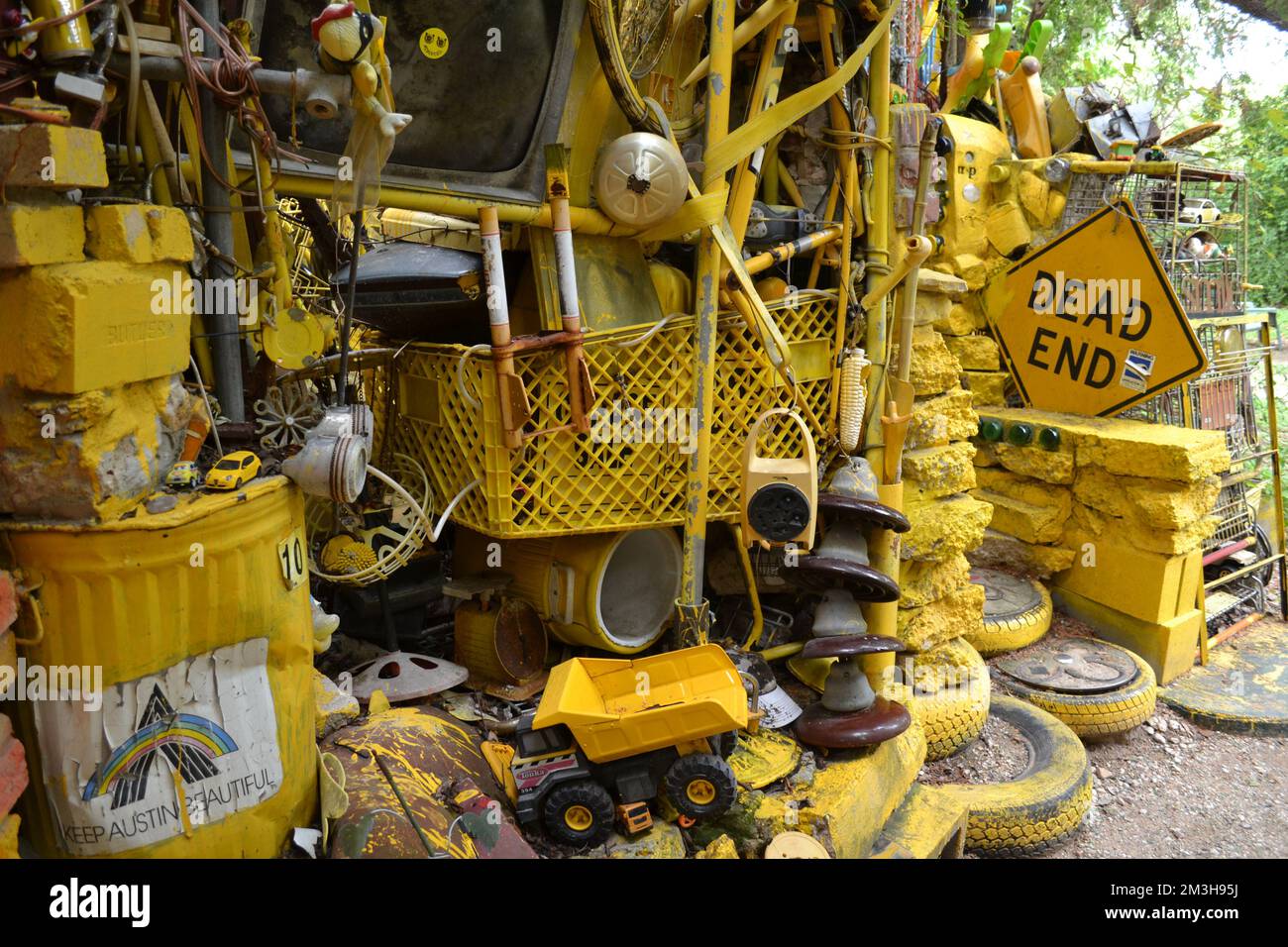 Austin texas cathedral of junk hi-res stock photography and images - Alamy
