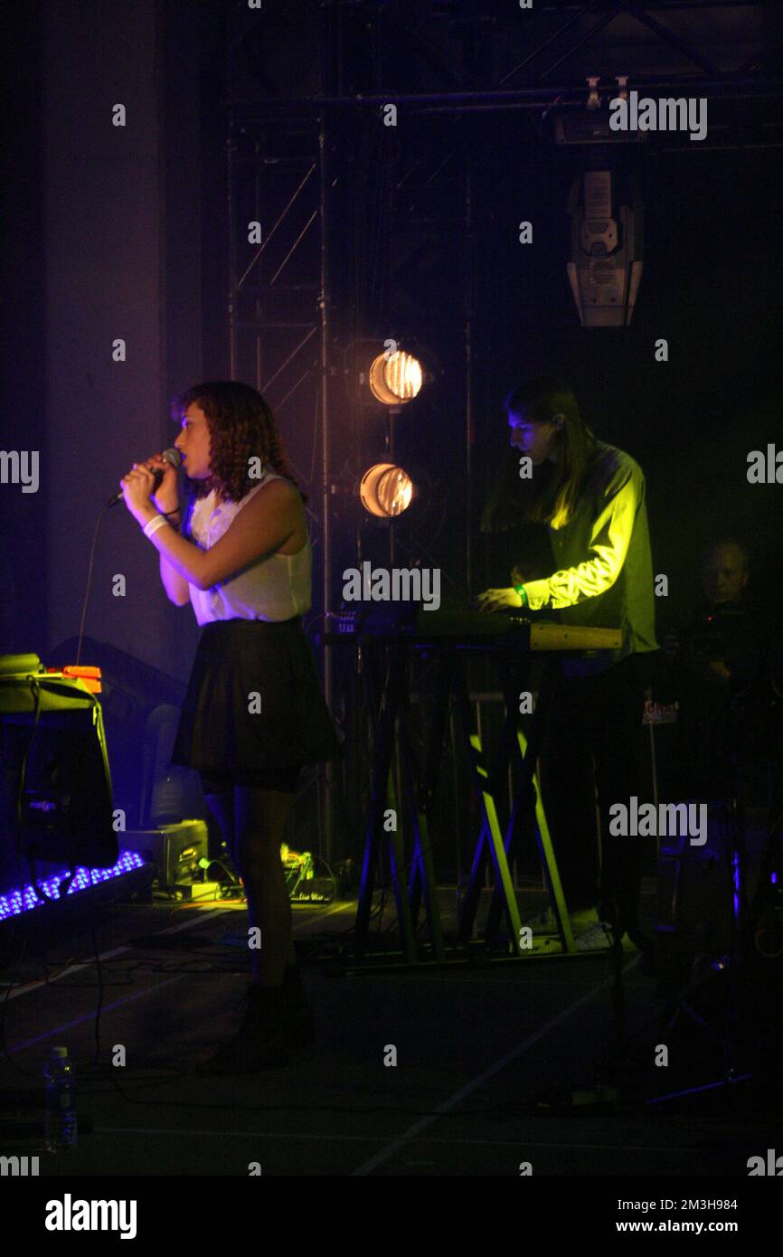 SXSW - Empress Of - Lorely Rodriguez in concert Stock Photo - Alamy