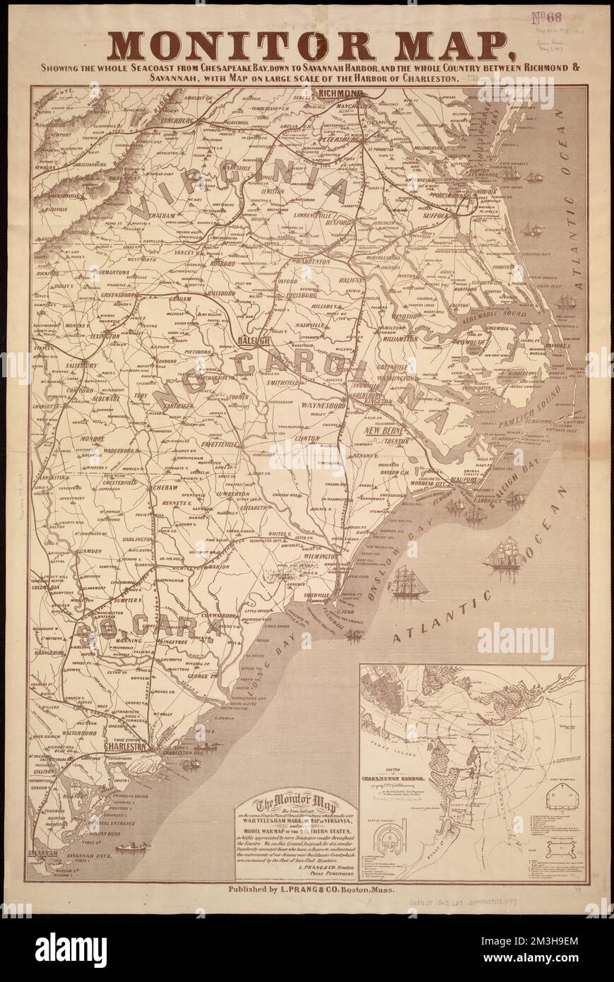 Civil war map america 1865 hi-res stock photography and images - Alamy