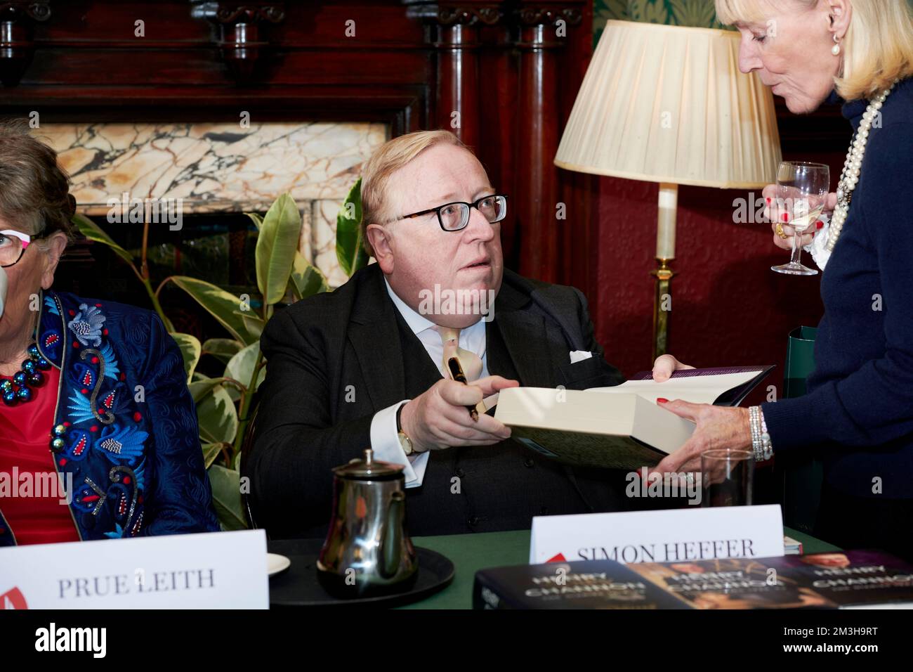Simon Heffer at the Oldie Literary Lunch 13-12-2022 The National ...