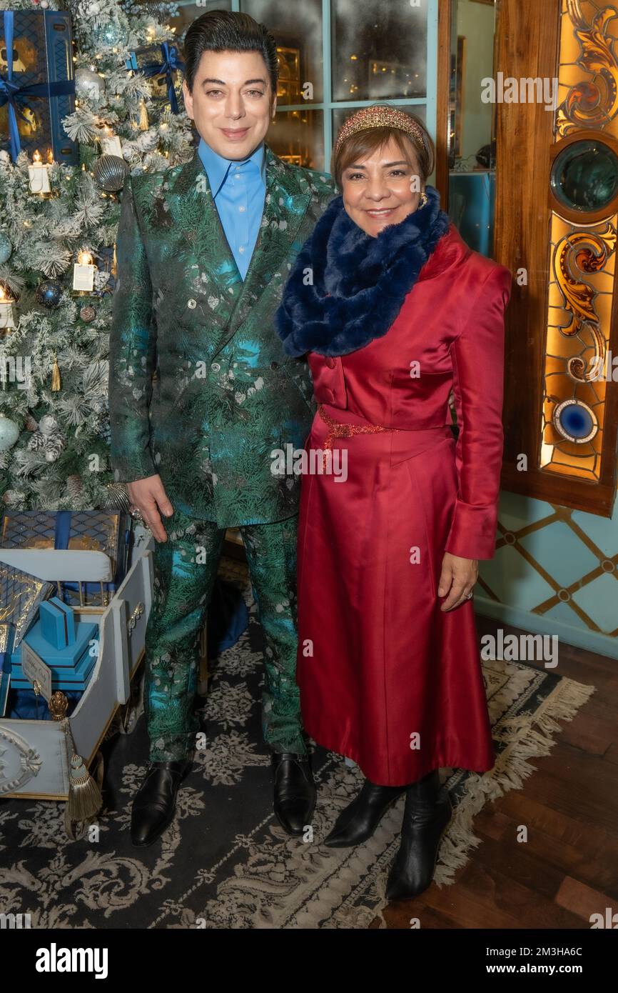 Malan Breton and, Maribela Lieberman attend the Celebration of ...