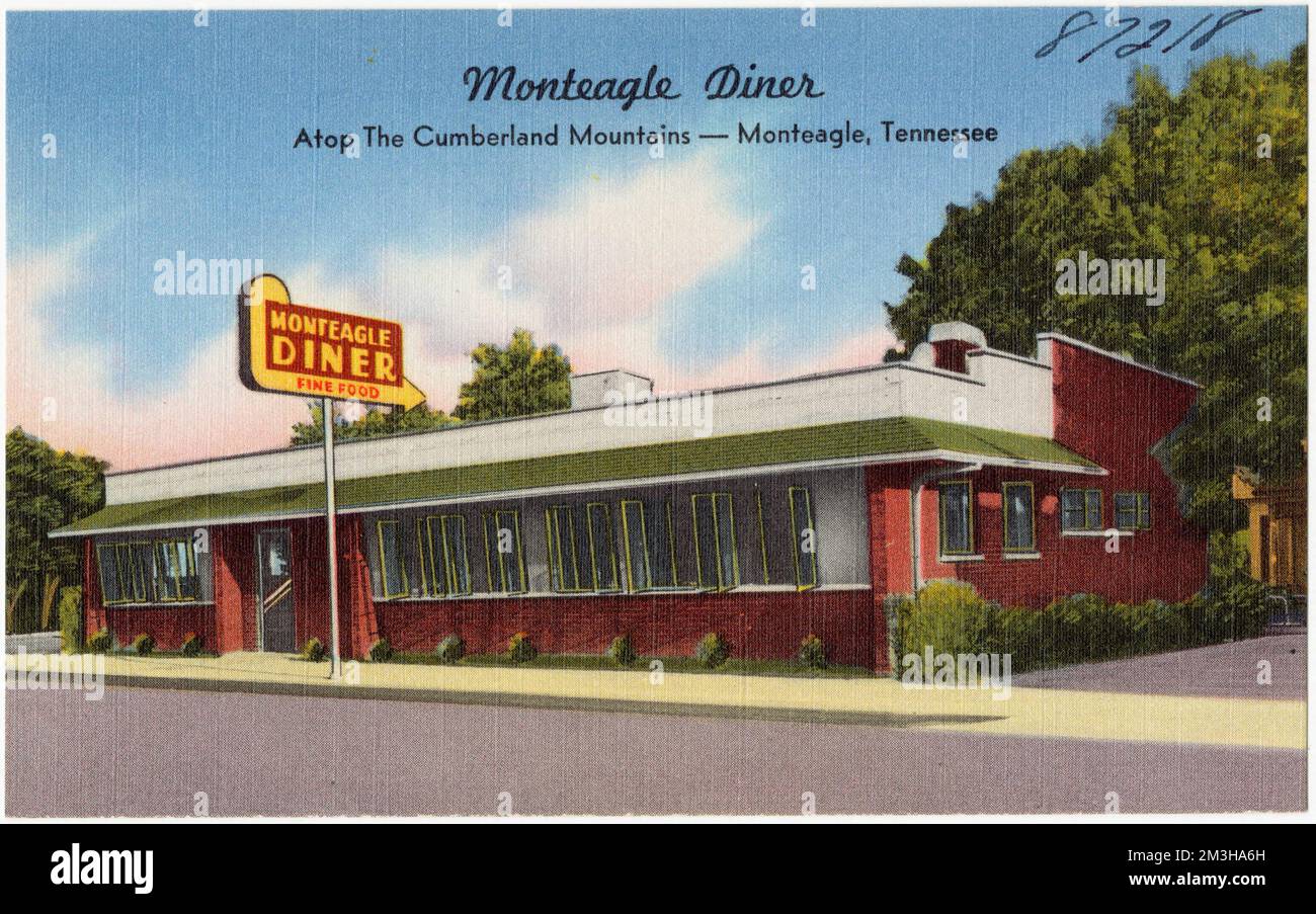 Monteagle Diner, atop the Cumberland Mountains -- Monteagle, Tennessee ...
