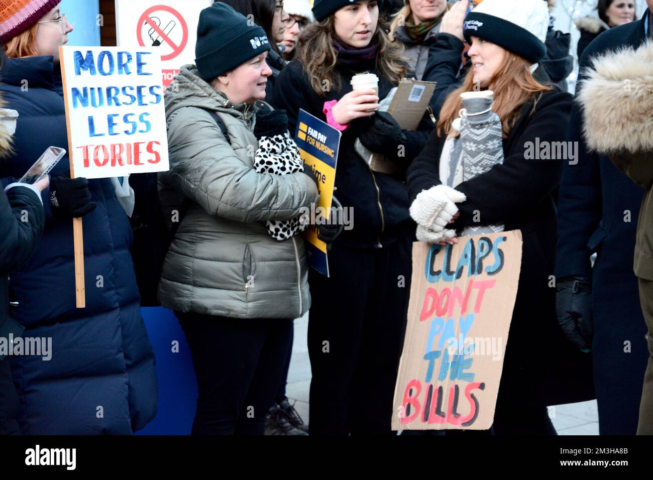 The largest strike in RCN history started on the 15th December as ...