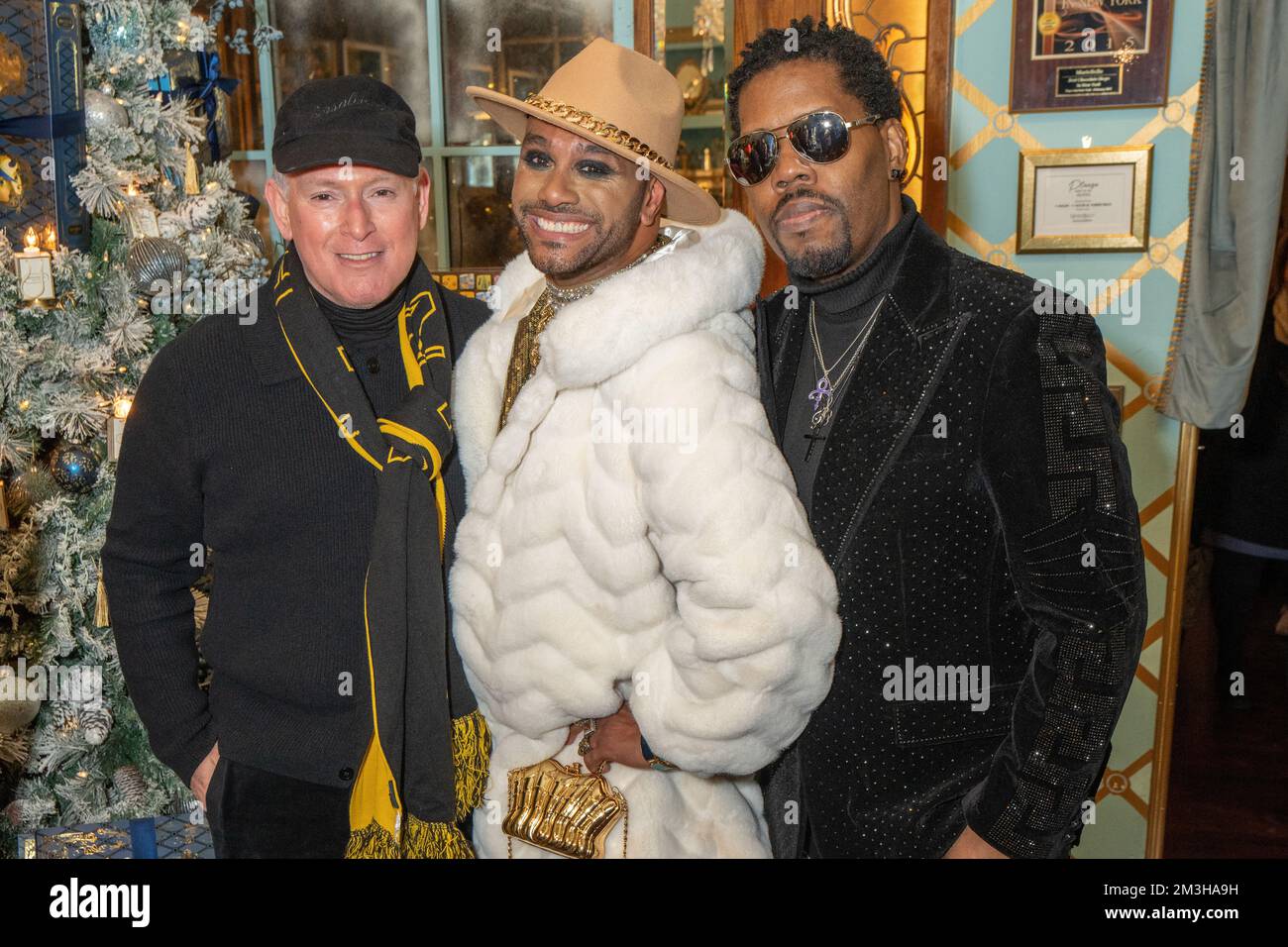 Montgomery Frazer, Aaron Paul and Erick Mr. Major Shervington attend ...